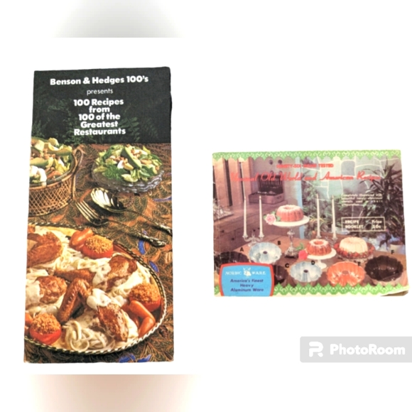 Other | Vintage Recipe Advertising Booklets Benson Hedges Restaurant ...
